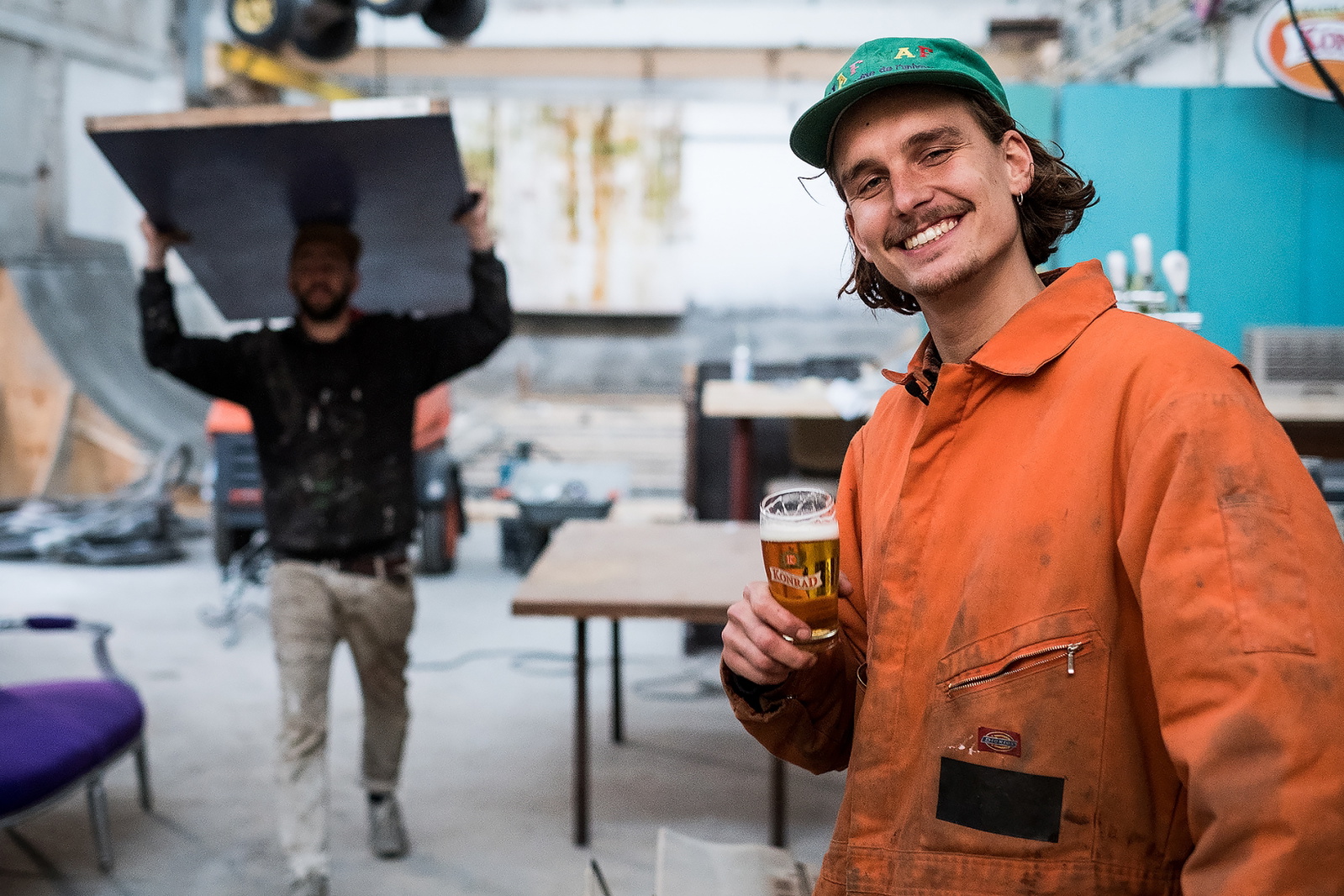 Skatecafe: mini-ramp, seasonal cuisine and night program in North